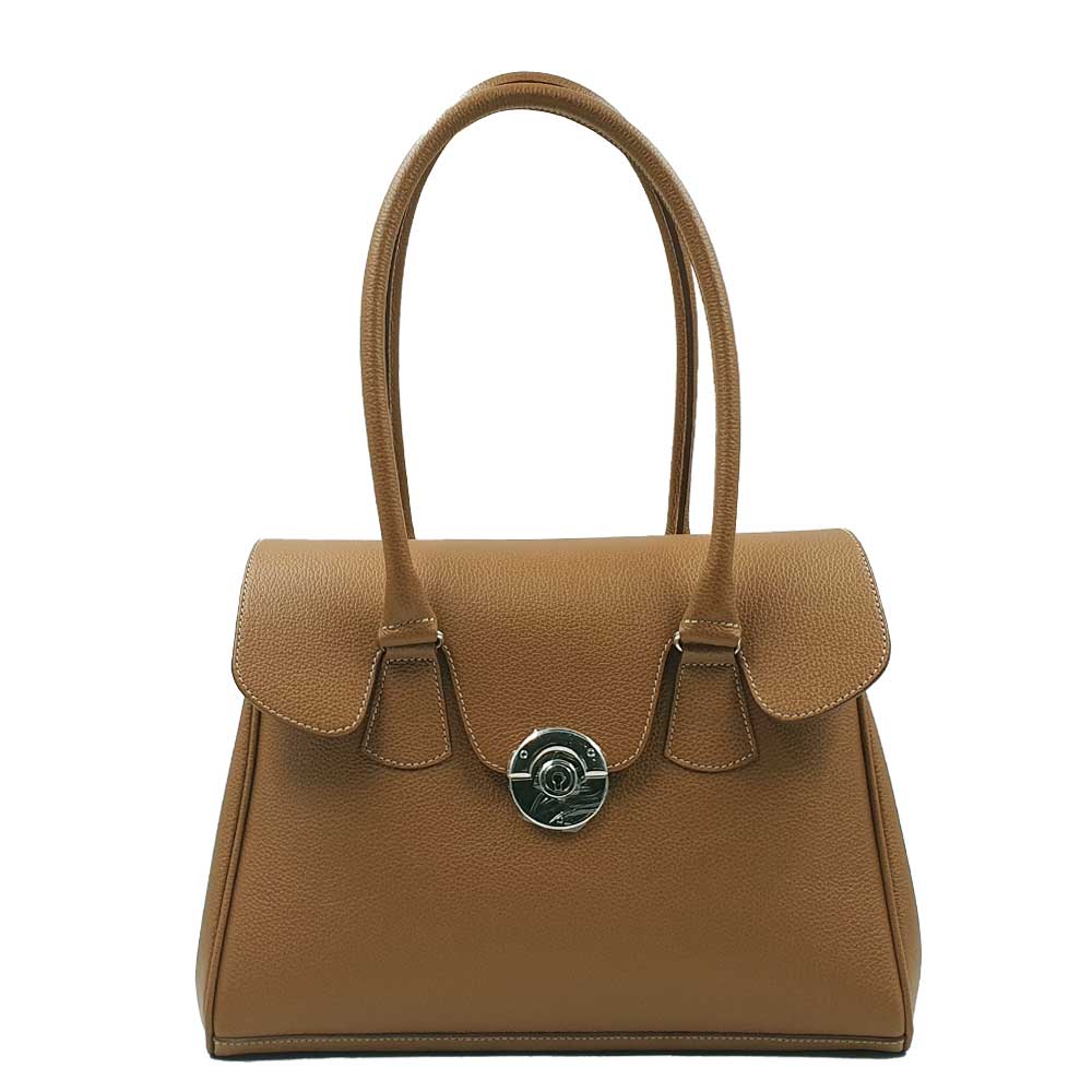 Sac à main porté épaule en cuir | Petit Cortina Berthille